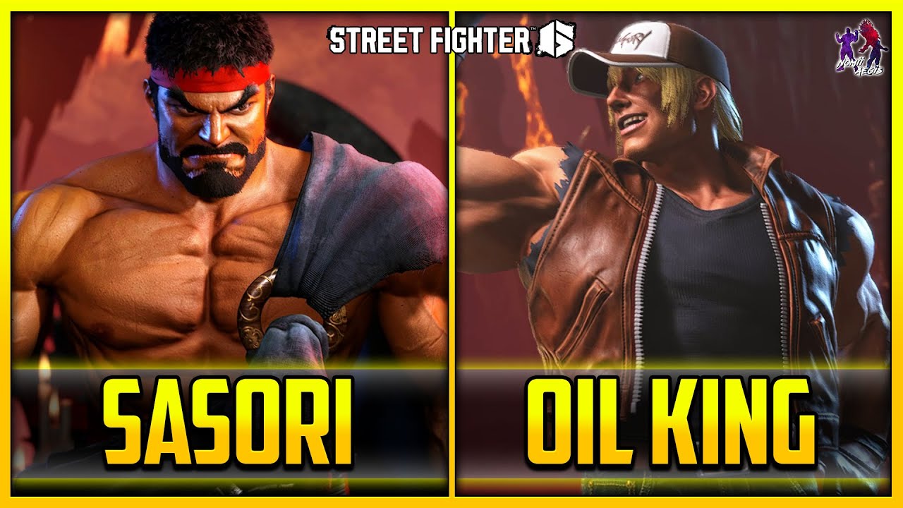 SF6 SASORI (Ryu) Vs OIL KING (Terry) !! STREET FIGHTER 6 High Level ...