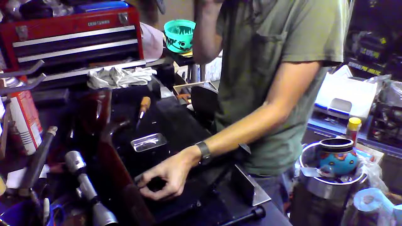 1903 Springfield trigger job #1 - YouTube