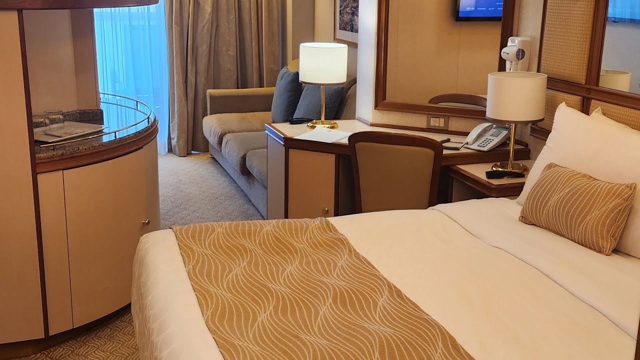 Ruby Princess - Mini-Suite E728 - Stateroom Tour - YouTube