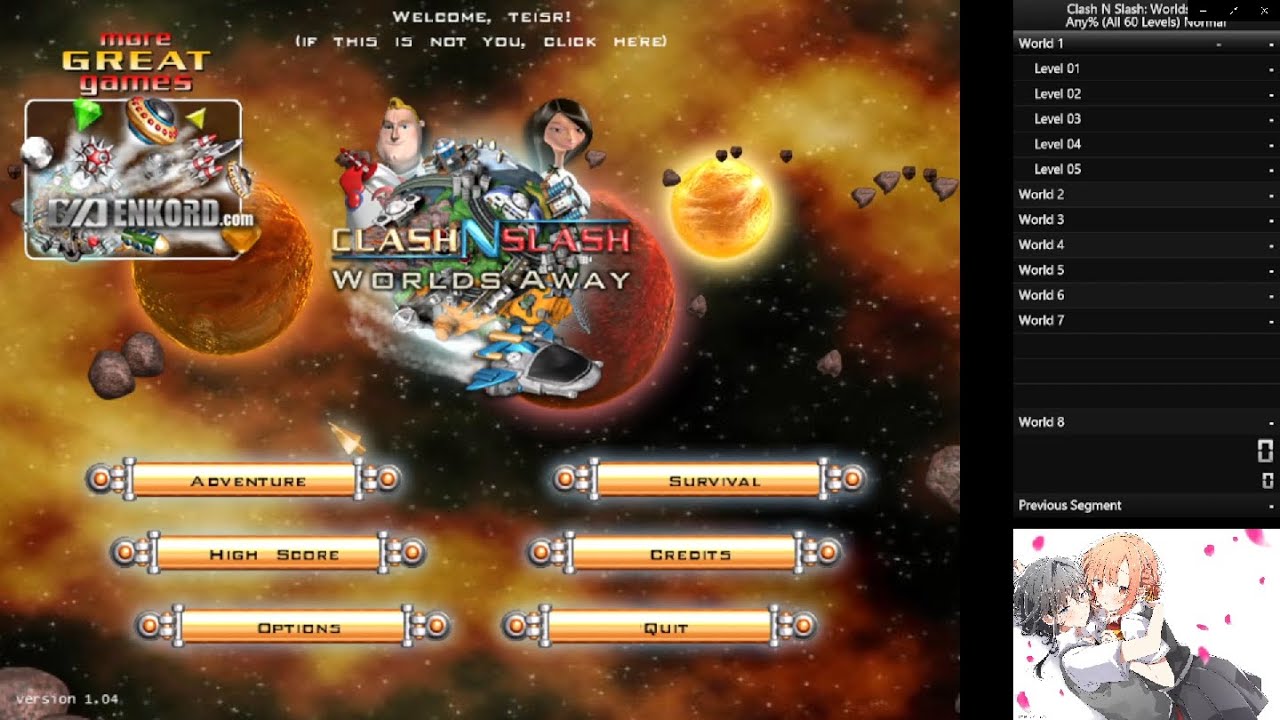 Clash N Slash: Worlds Away - All 60 Levels Any% (Normal Difficulty) - 2 ...