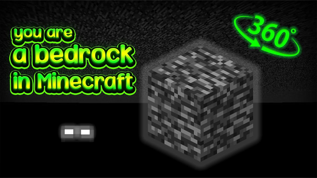 POV: You're a bedrock block under Minecraft worlds | Did you see him?!😨 ...