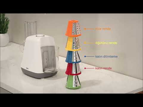 Sinbo SHB-7506 | 5-i-1 Otomatik Doğrayıcı & Rende Makinesi