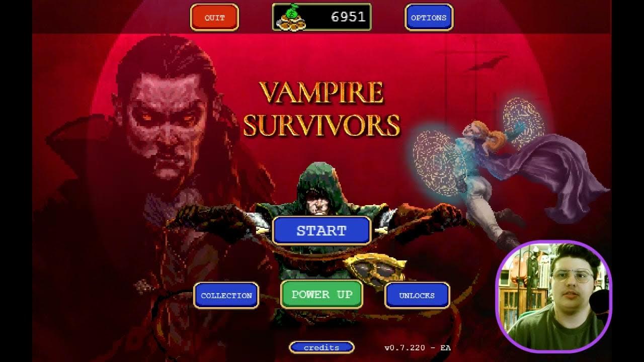 Vampire Survivors- Great run! - Livestream Replay - YouTube