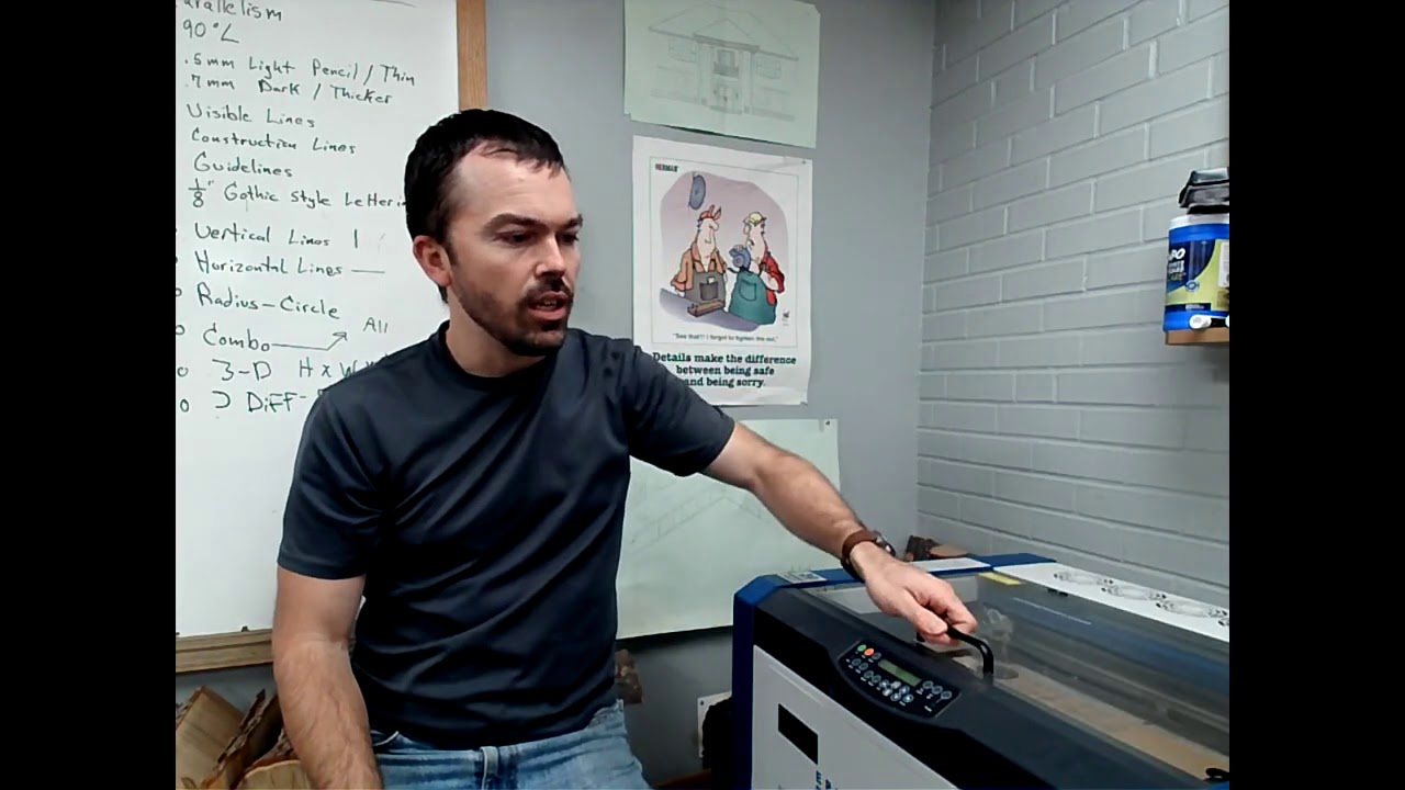 Epilog Laser Cutting Tutorial - YouTube
