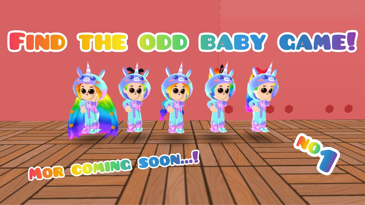 PKXD Find The Odd Baby with the Rainbow Quintuplets/Sextuplets! ️🧡💛💚🩵💜 ...
