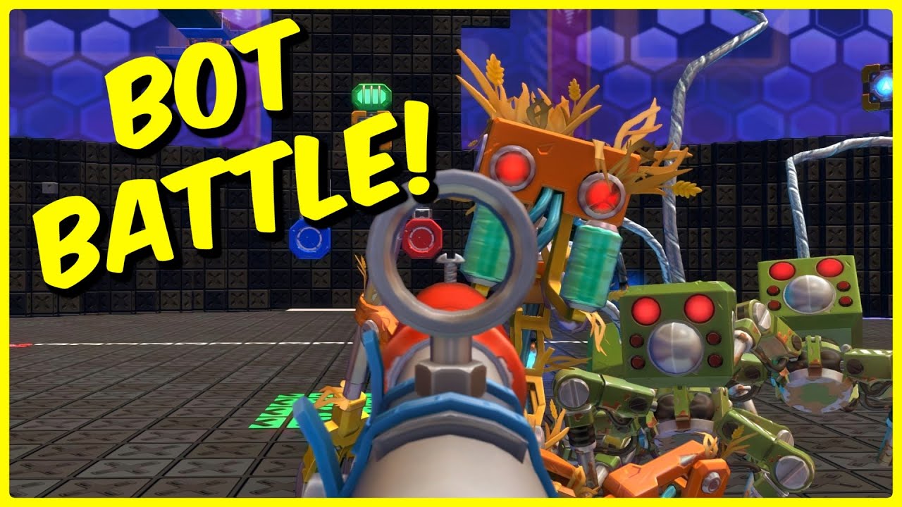 How Long Can I Survive In This Battle Arena!! // Scrap Mechanic ...