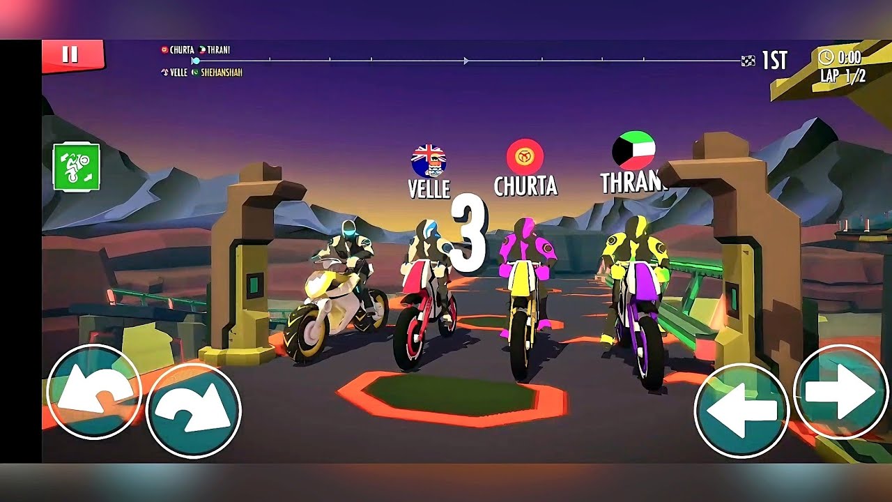 Gravity Rider: Space Bike Race Gameplay (Walkthrough) | Shehanshah ...