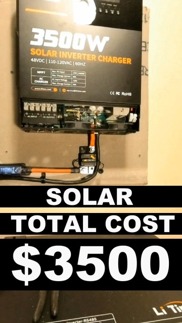 Easy Diy Solar Back Up With Li Time - YouTube