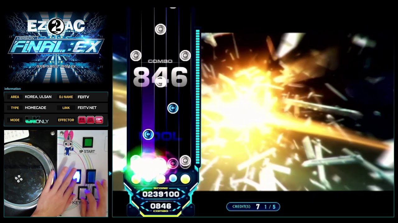 [EZ2AC : FNEX] 5K ONLY (14) Guardian [SHD] - YouTube