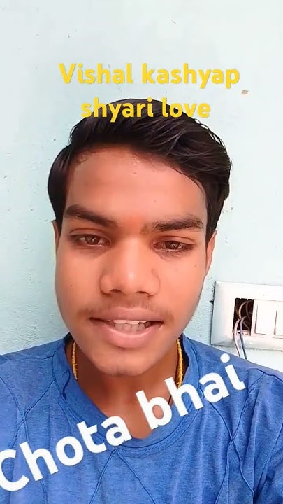 vishal kashyap ji shyari love - YouTube
