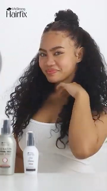 How To's - Hairfix Keratin Strong Hold Hair Spray - YouTube