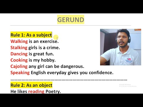 GERUND IN DETAIL