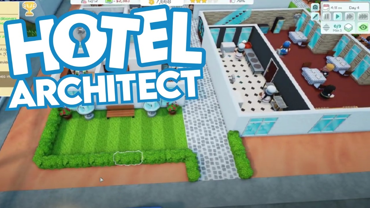 Running a Hotel in Santorini: Hotel Architect Part 2 - YouTube