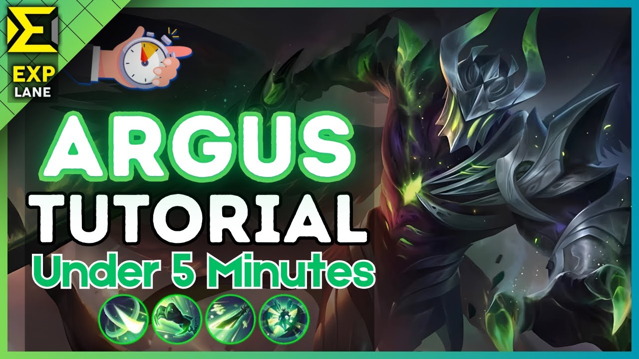 5-Minute Argus Tutorial in the EXP Lane || (MLBB S36) 2025 - YouTube