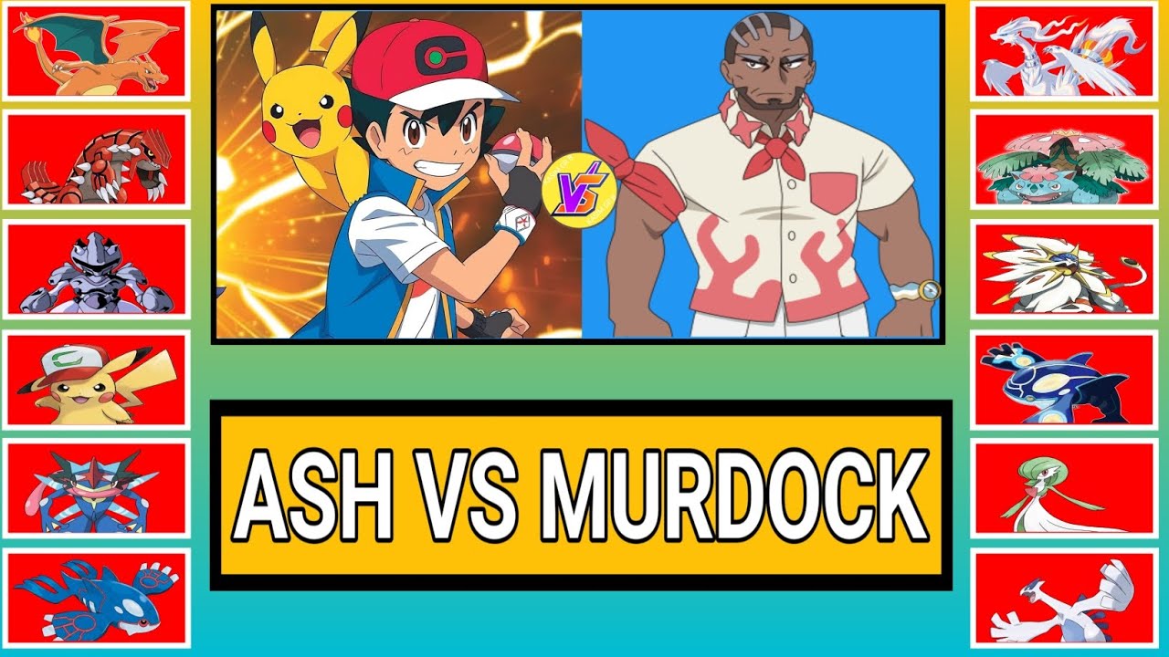 Ash vs Murdock Full Pokemon Battle In Monster Honor Fight - YouTube