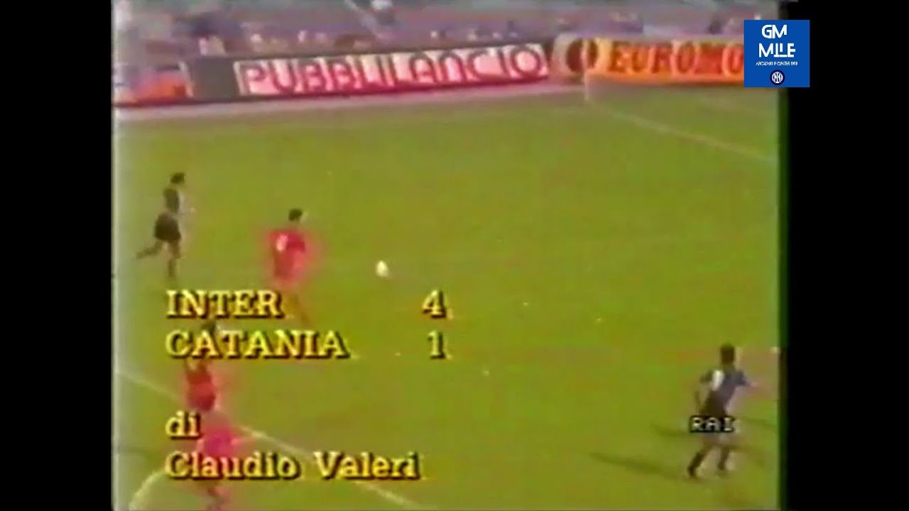 1987-88 (Girone 3 - 2^ - Coppa Italia - 26-08-1987) INTER-Catania 4-1 ...