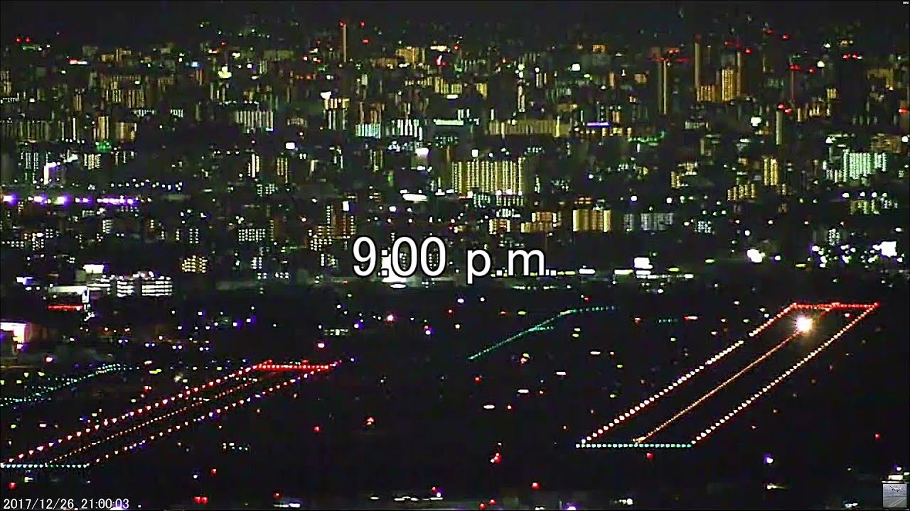 2017.12.26【伊丹の宿命／運用時間制約】JAL138 - 出発断念（GTB：Ground Turn Back）｜大阪空港ライブカメラ ...