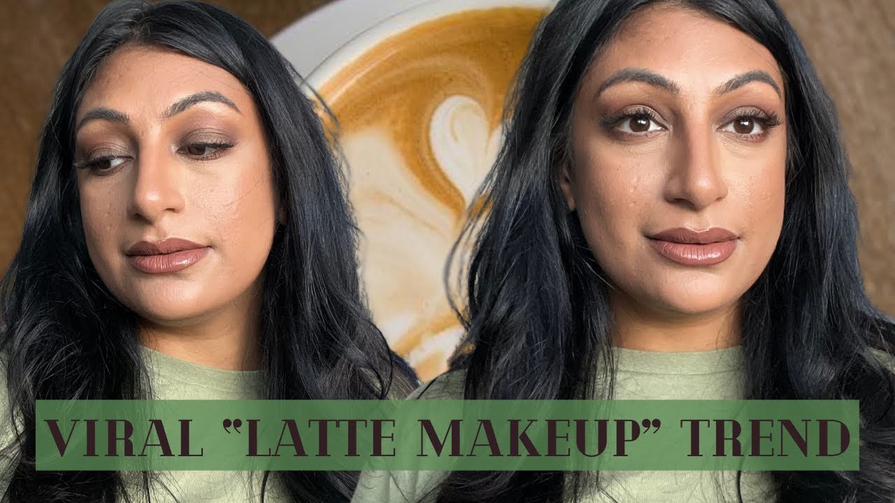 THE "LATTE MAKEUP' VIRAL TIKTOK SOCIAL MEDIA TREND TUTORIAL | BRONZED ...