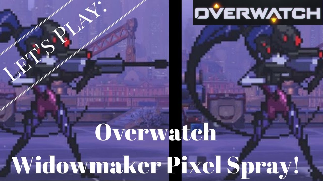 Overwatch: Achievements; Widowmaker's Pixel Spray! (Did That Sting ...