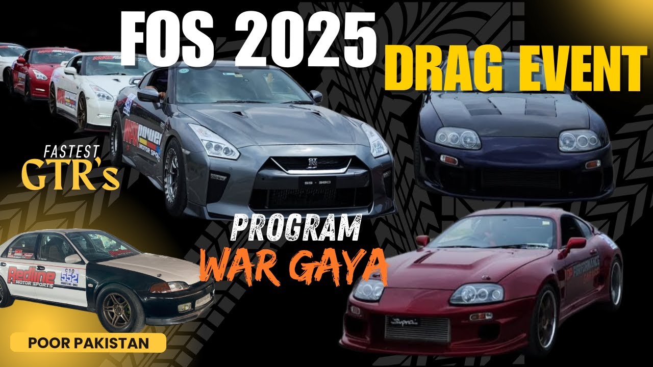 FOS 2025 Drag Event 😍😍 || Program war gya 😂 - YouTube
