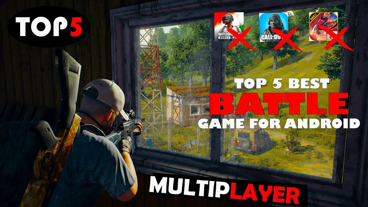 Top 5😱 Multiplayer🎮 Shooting Games For Android | Online Multiplayer ...