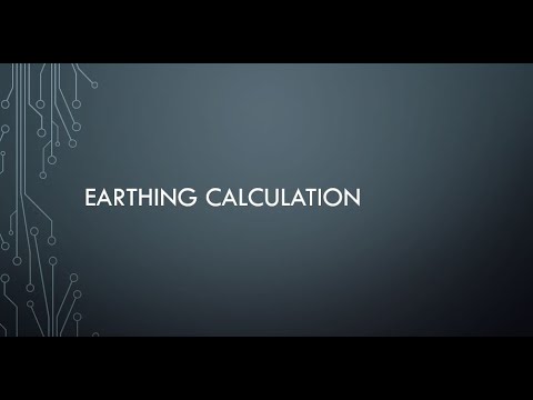Earthing calculation | IS 3043 - YouTube