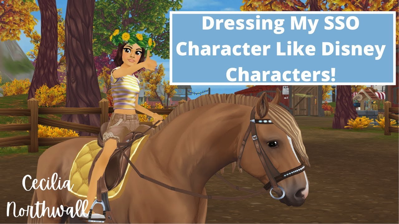 Dressing My SSO Character Like Disney Character! (SSO) - YouTube