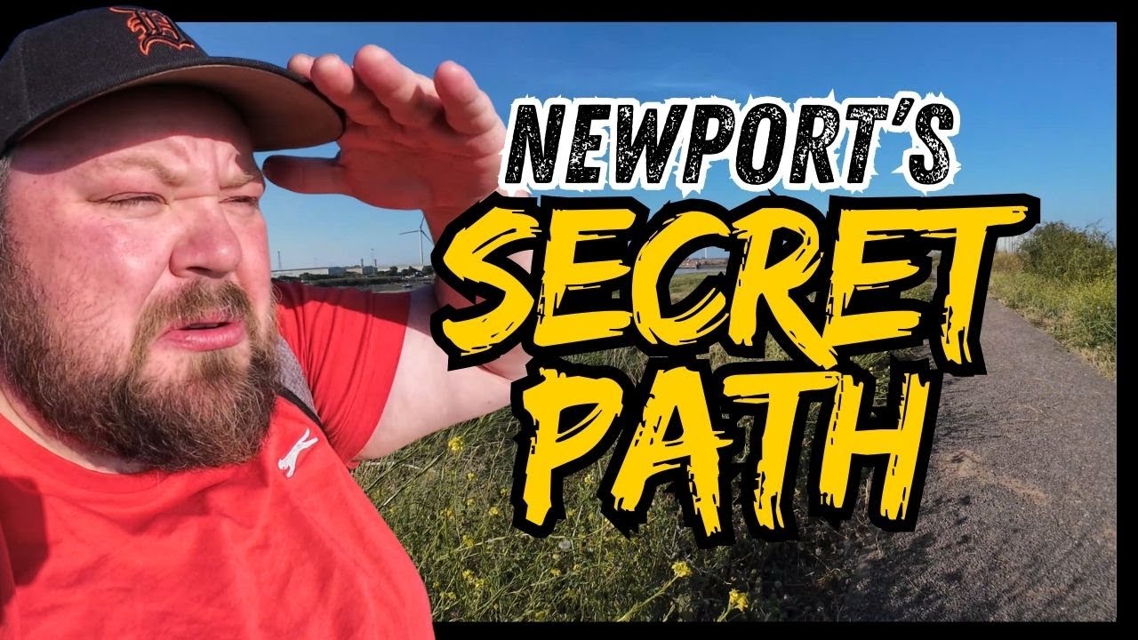 I Found a SECRET Path | Amazing View of Newport Docks - YouTube