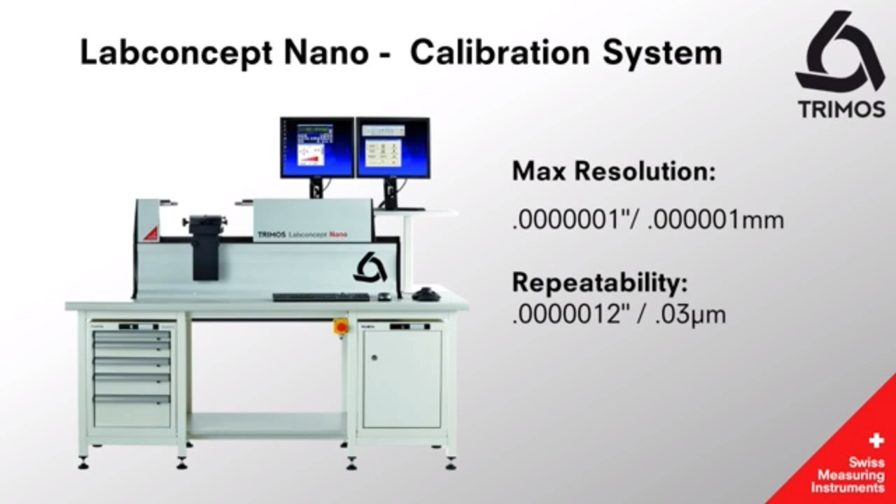 Trimos - Labconcept Nano calibration system - YouTube