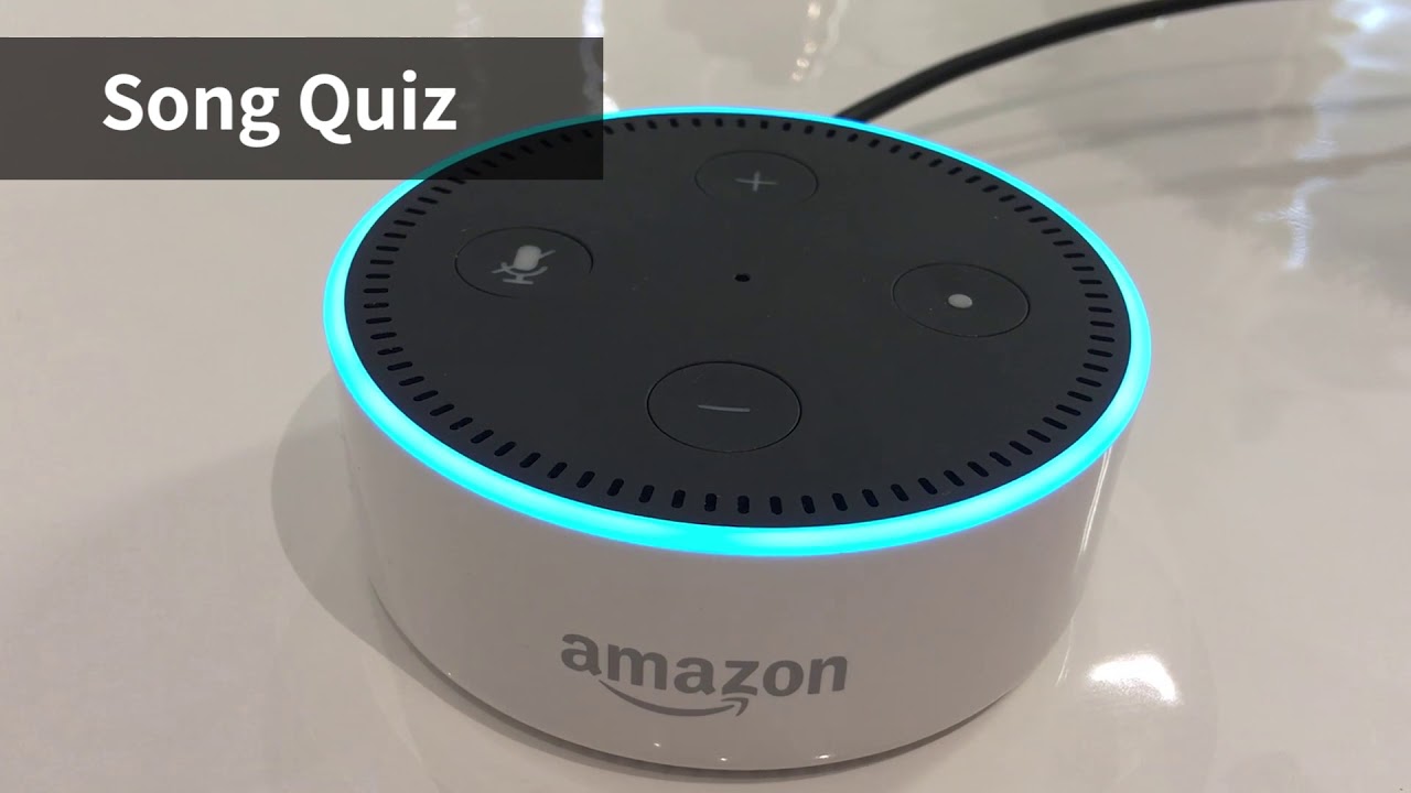 【Alexaスキル】Song Quiz【Amazon Echo】 - YouTube