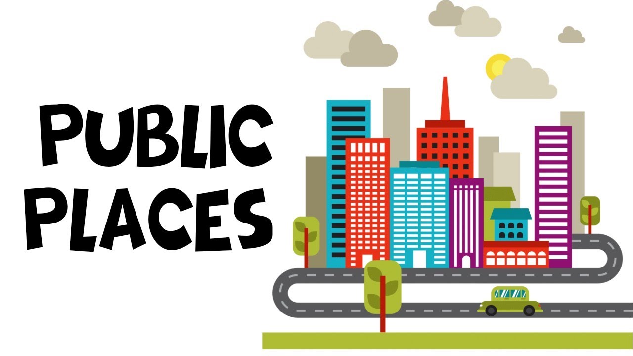 PUBLIC PLACES #vocabulary #publicplaces #cityfeatures #neighborhood # ...
