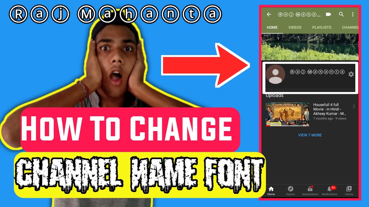 How To Change Channel Name Font How To Change Youtube Font Style YouTube How To Change Channel Name Font How To Change Youtube Font Style YouTube