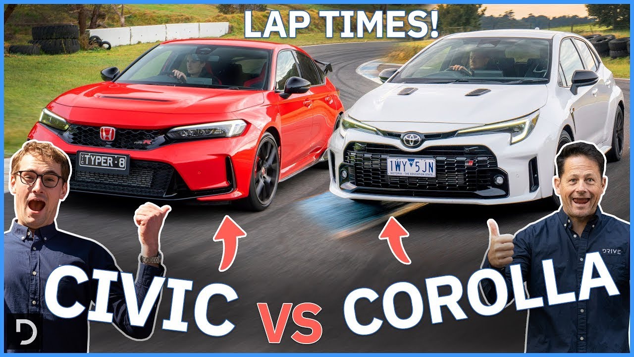 Which Is The Better Hot-hatch? | The Honda Civic Type-R Vs Toyota ...