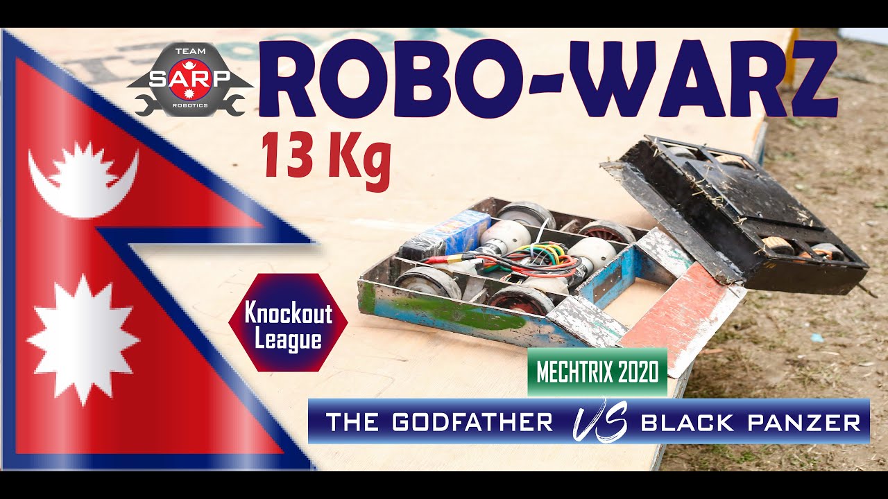 BATTLEBOTS: Knockout League | GODFATHER vs BLACK PANZER | MechTRIX 2020 ...
