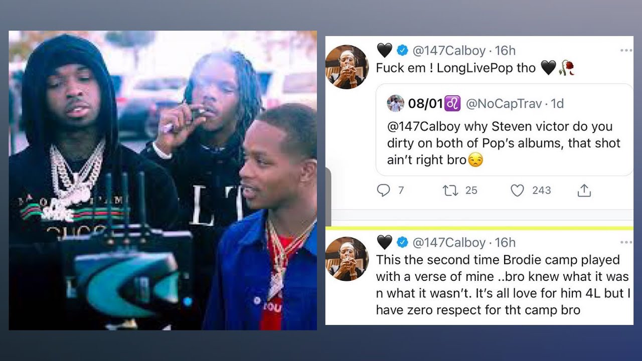POP SMOKE CAMP REMOVE’S CALBOY VERSE FOR SECOND TIME‼️ IS HE THE ...