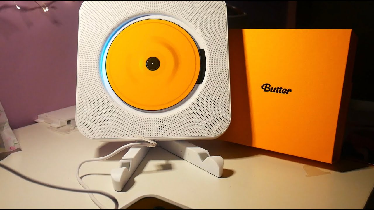 ~ Unboxing BTS Butter (+Aesthetic CD player) ~ - YouTube