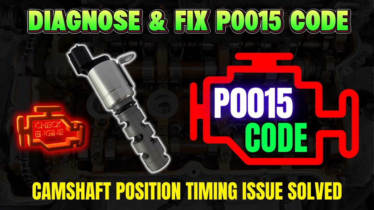 Diagnose & Fix P0015 Code – Camshaft Position Timing Issue Solved ...