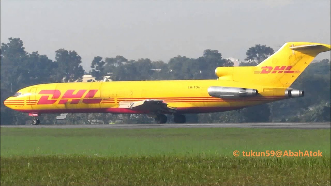 DHL "The Gangster" B727F - YouTube
