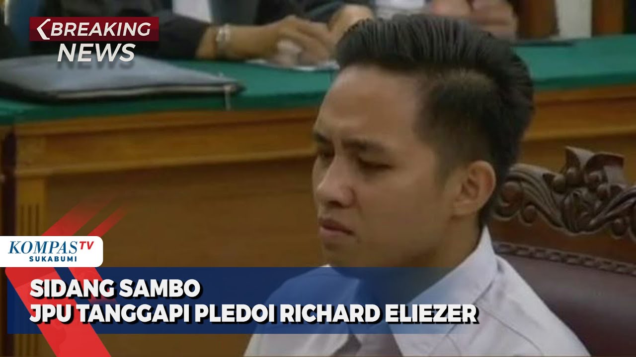 🔴 LIVE - JPU Tanggapi Pledoi Terdakwa Richard Eliezer "Kejujuran ...