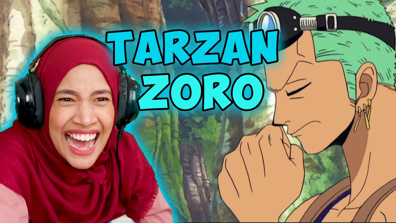 ZORO DOING TARZAN'S JUNGLE CALL IS PEAK ONE PIECE COMEDY 🔴 One Piece ...