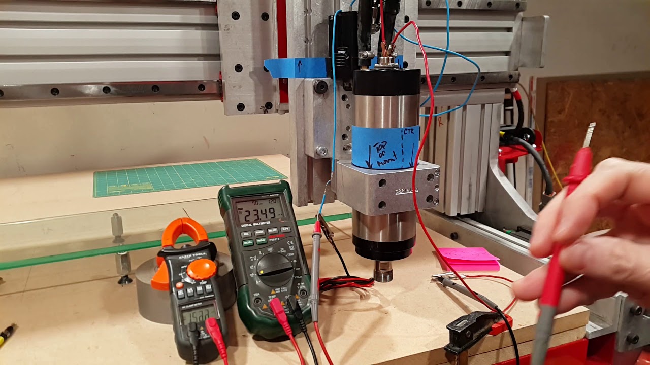 CNC Spindle - Measuring Stator Resistance - YouTube