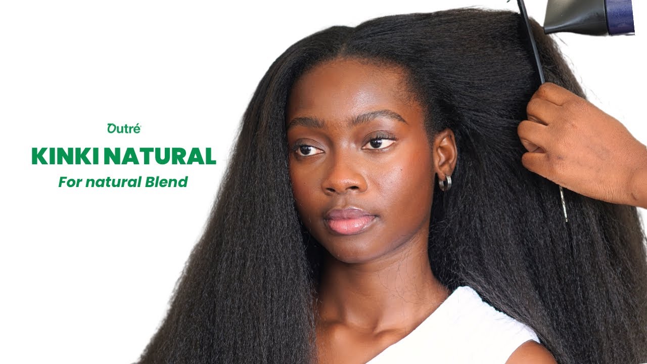 MOST NATURAL HAIR BLEND | OUTRÉ KINKI NATURAL - YouTube