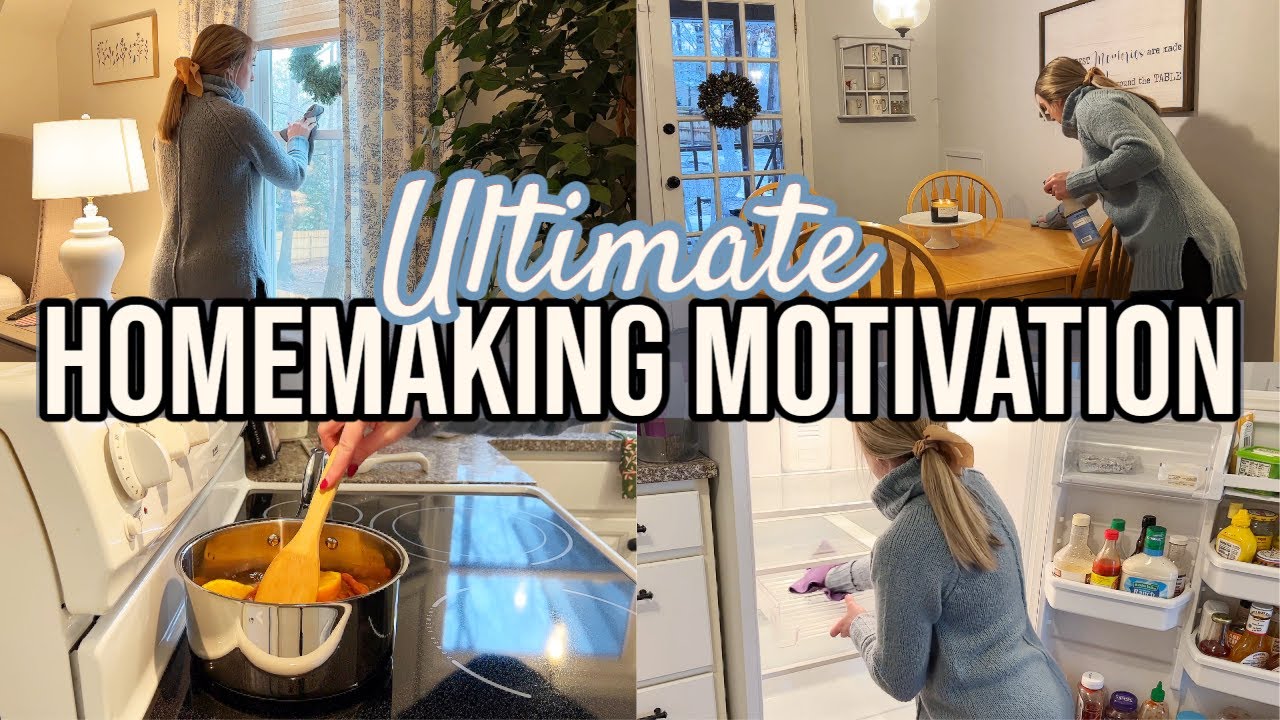 NEW! HOMEMAKING + CLEAN WITH ME 2022 | HOMEMAKING MOTIVATION - YouTube
