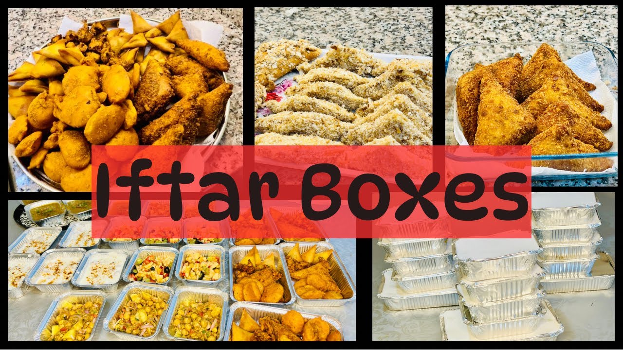 Iftar Parcels For Friends & Neighbors | Iftar Preparations | Fried ...