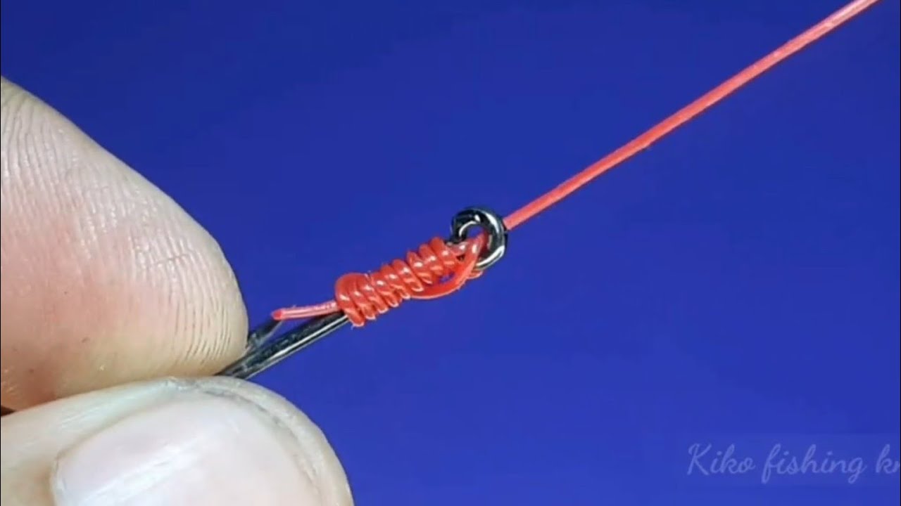 Mastering the knotless knot Knot Fishing Knot in Practical Steps - YouTube