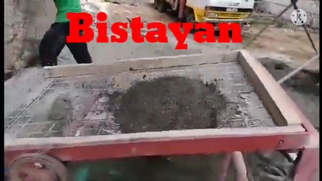 DIY sand separator/ bistayan - YouTube