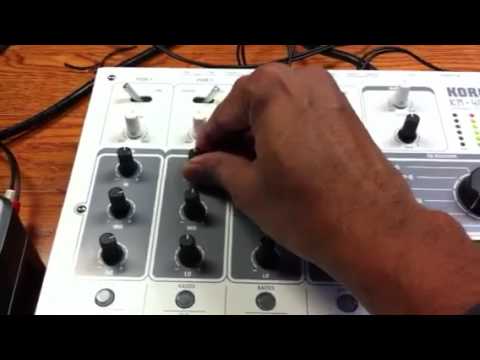 Korg KM-402 simple demo Part 1 - YouTube