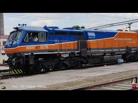 TKD newly liveried Diesel Locomotive WDP4B 40049 dedicated to Major Sandeep Unnikrishnan - YouTube