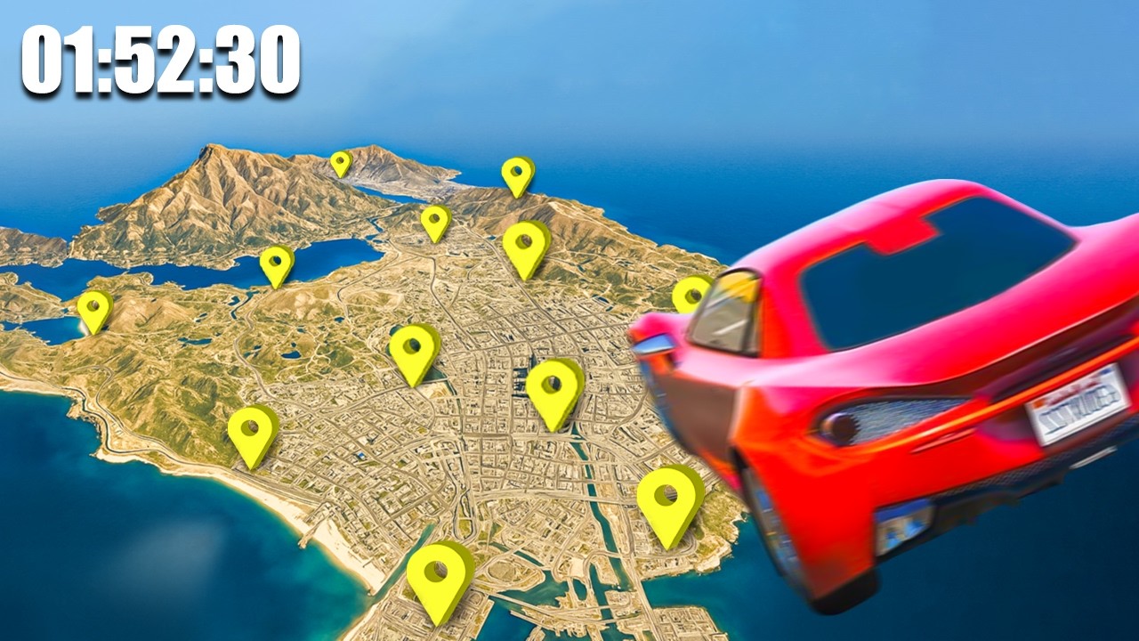 RÉUSSIR LES 50 CASCADES DE GTA 5 LE PLUS VITE POSSIBLE ! (On est en ...