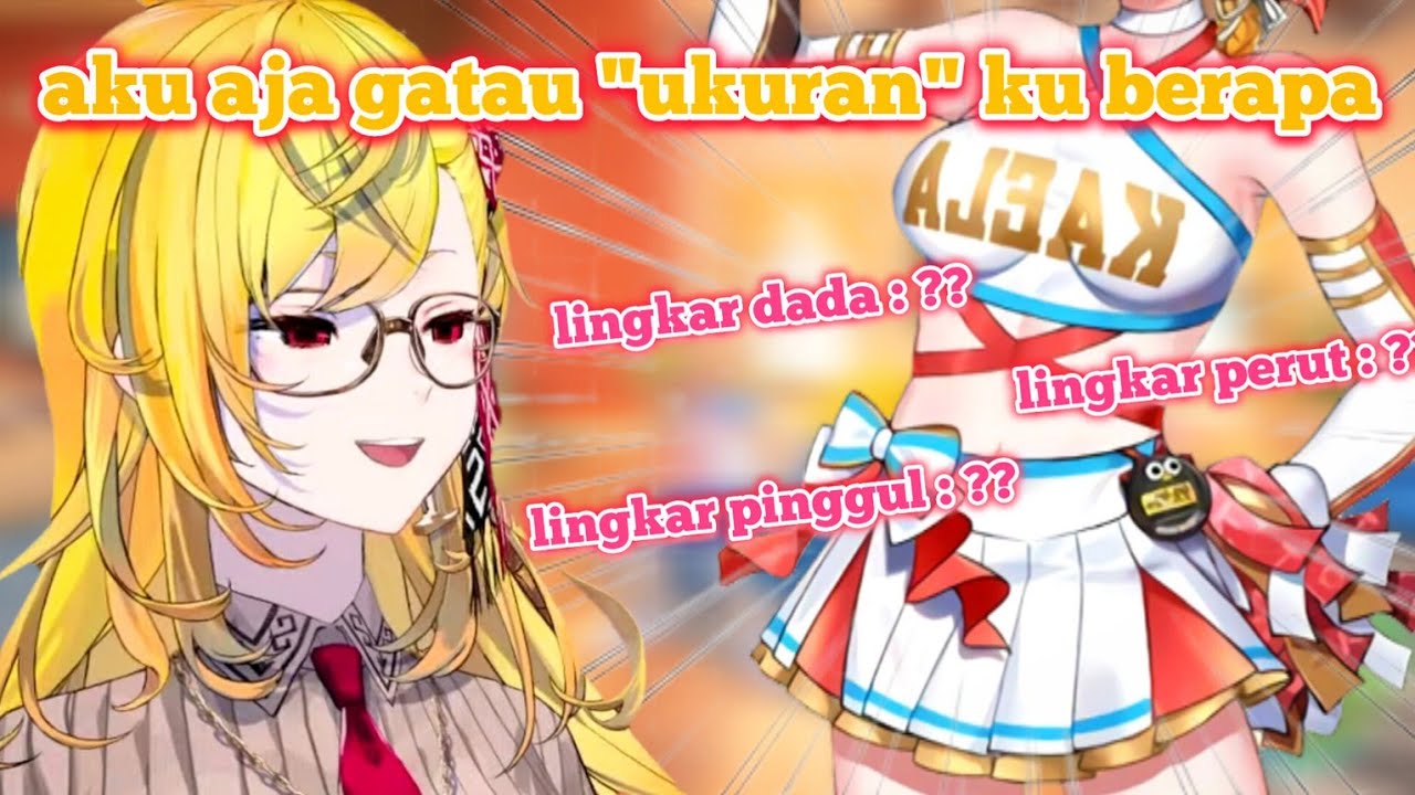 Kaela yang bener-bener gatau "Three Sizes" nya Sendiri & dibantu Mama ...